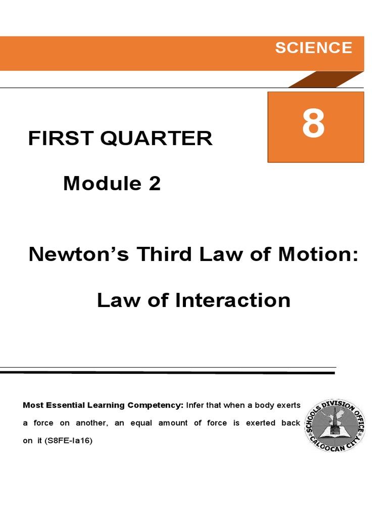 Science 8 Q1 Week 2 | PDF | Force | Mass