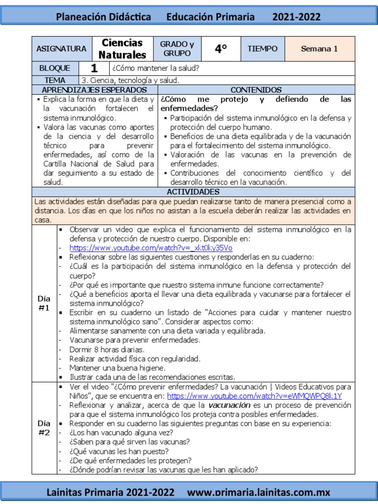 Actividades sobre Vacunas para Niños | PDF | Vacunas | Hormona