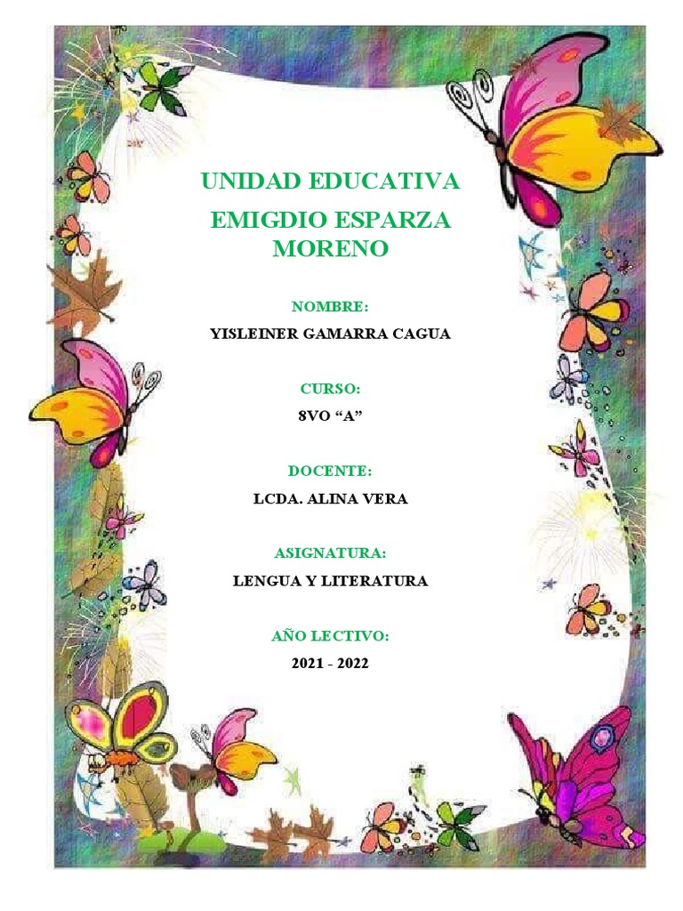 Formatos de CARATULAS | PDF