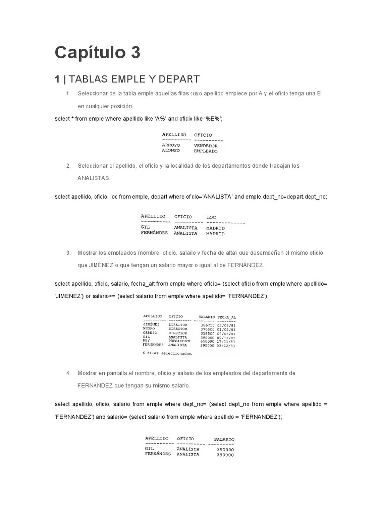 Ejercicios Capítulo3 | PDF | Ajedrez