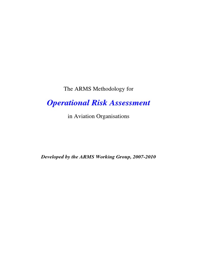 ARMS Methodology | Download Free PDF | Risk | Risk Assessment
