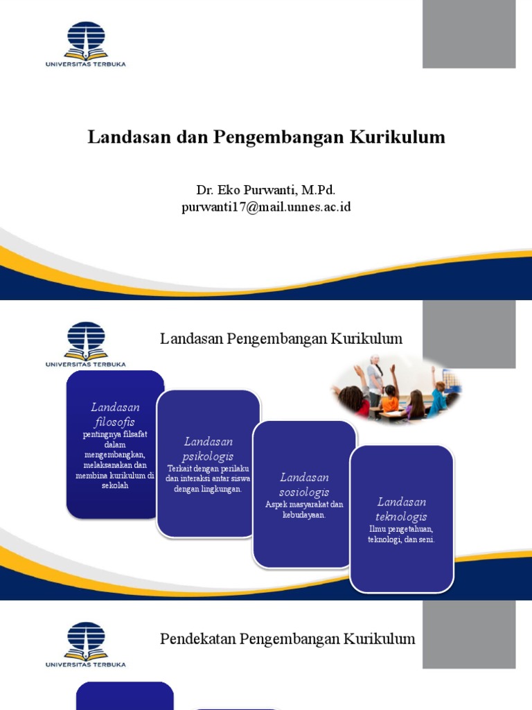 Inisiasi 2-Landasan Pengembangan Kurikulum | PDF
