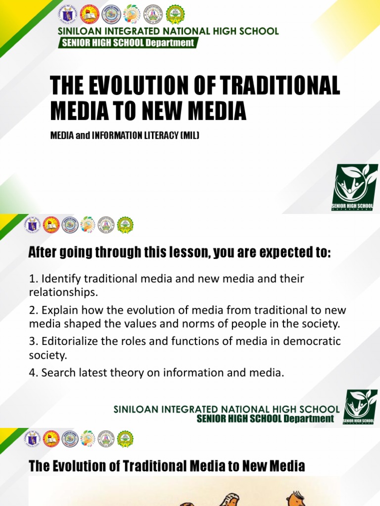 Evolution of Media: Traditional to New | PDF | Mass Media | Communism