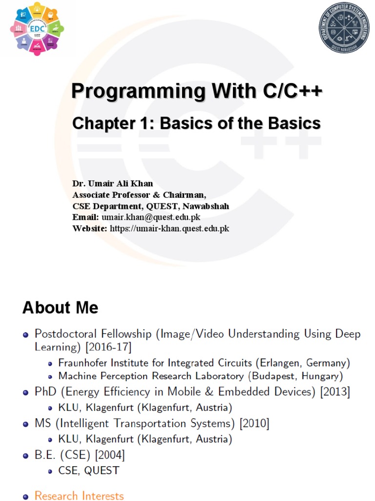 Chapter 1 Pdf Parameter Computer Programming Subroutine