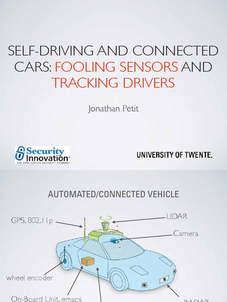 Attacking Automated Vehicle Sensors | PDF | Lidar | Camera