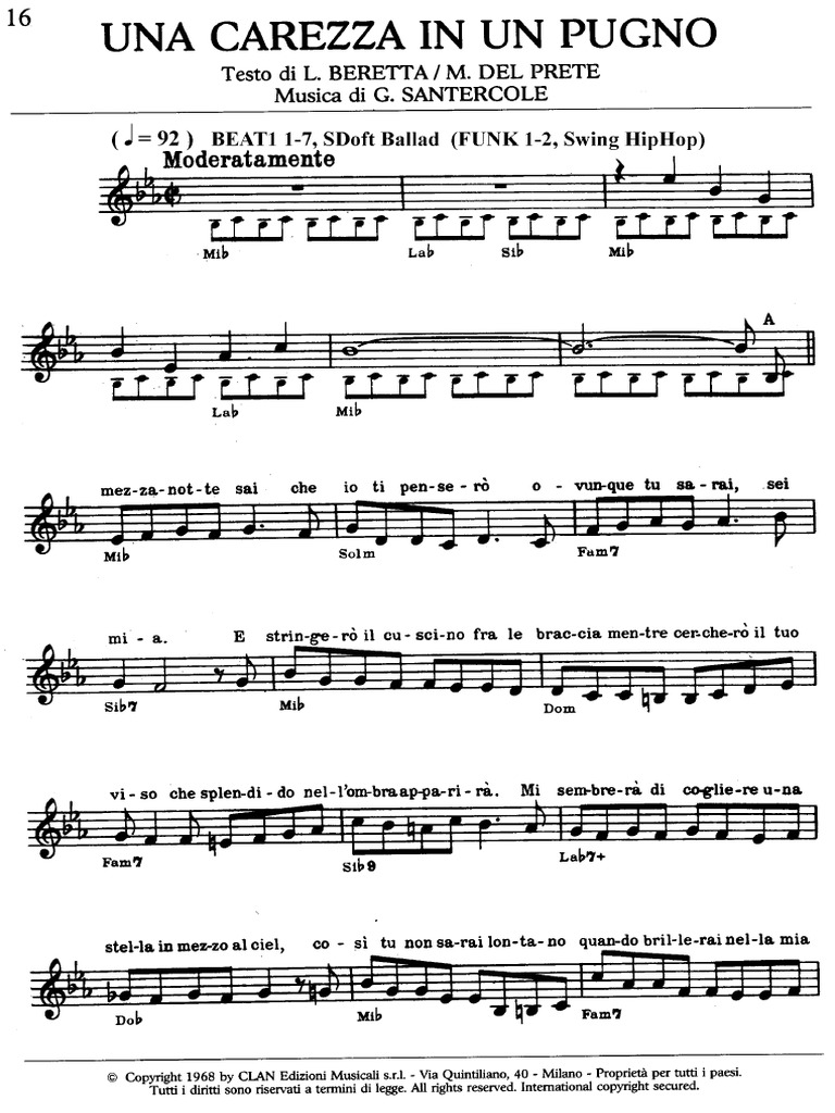 Una Carezza in Un Pugno | PDF