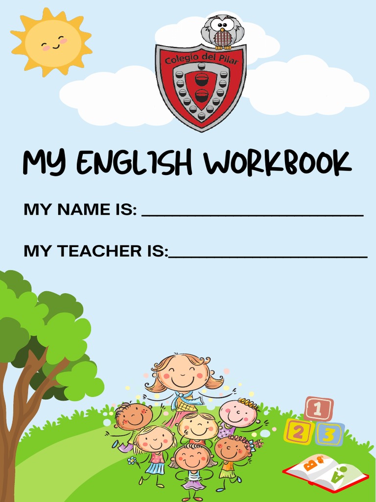 Colorful Minimalist Kids Zone Book Cover | PDF