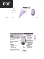 FreeStyle Optium User Manual | PDF | Hypoglycemia | Medical Specialties