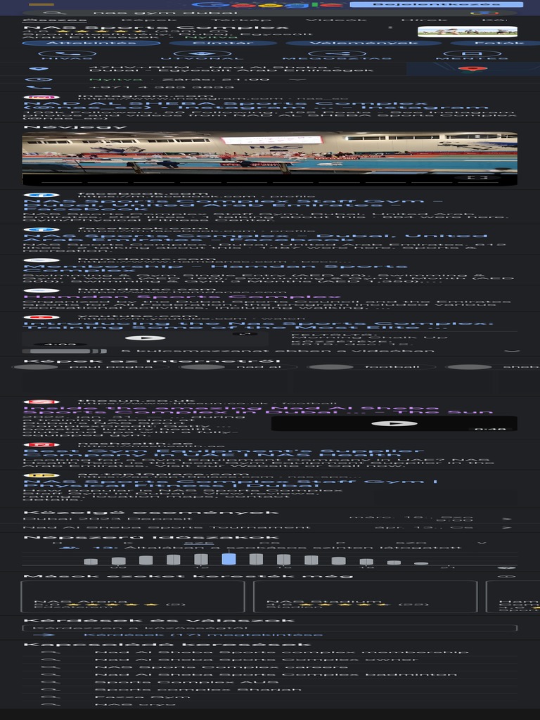 Dubai's NAS Sports Complex Guide | PDF | Dubai | United Arab Emirates