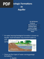 Types of Groundwater Formations | PDF | Aquifer | Permeability (Earth ...