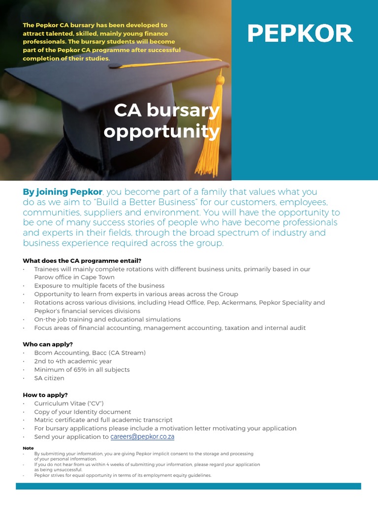 PLR CA 2022-Bursary-Ad | PDF