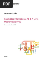 Microsoft Word - AS - A Level 9231 9709 Mathematics MF19 2020 | PDF ...