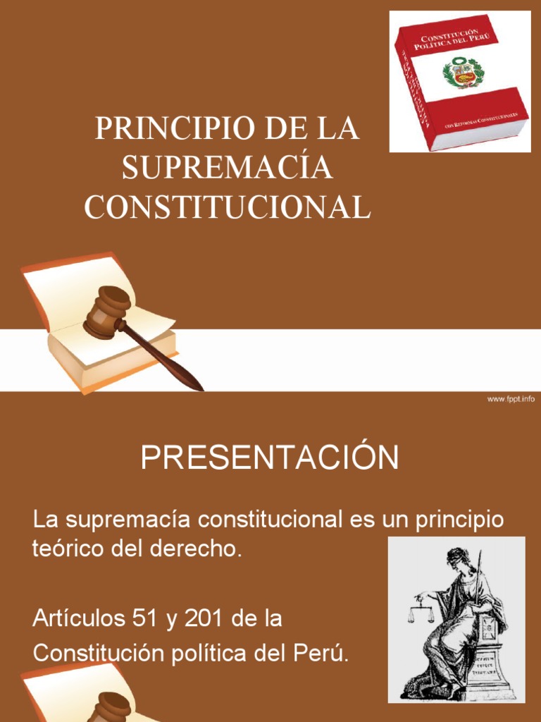 Supremacia Constitucional | PDF