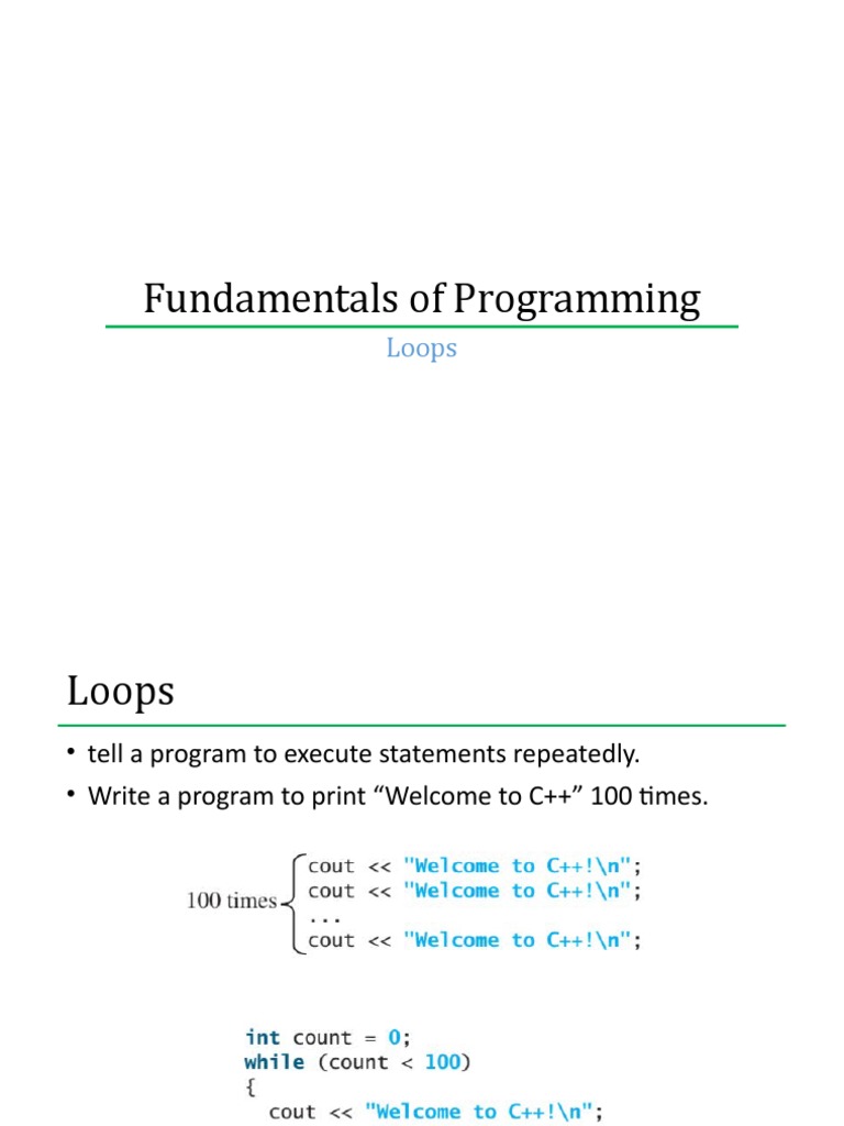 Lec6 Loops Pdf Control Flow Computer Science 2167