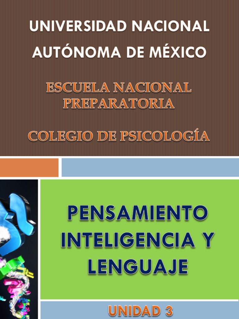 Pensamiento Inteligencia y Lenguaje | PDF | Pensamiento | Creatividad