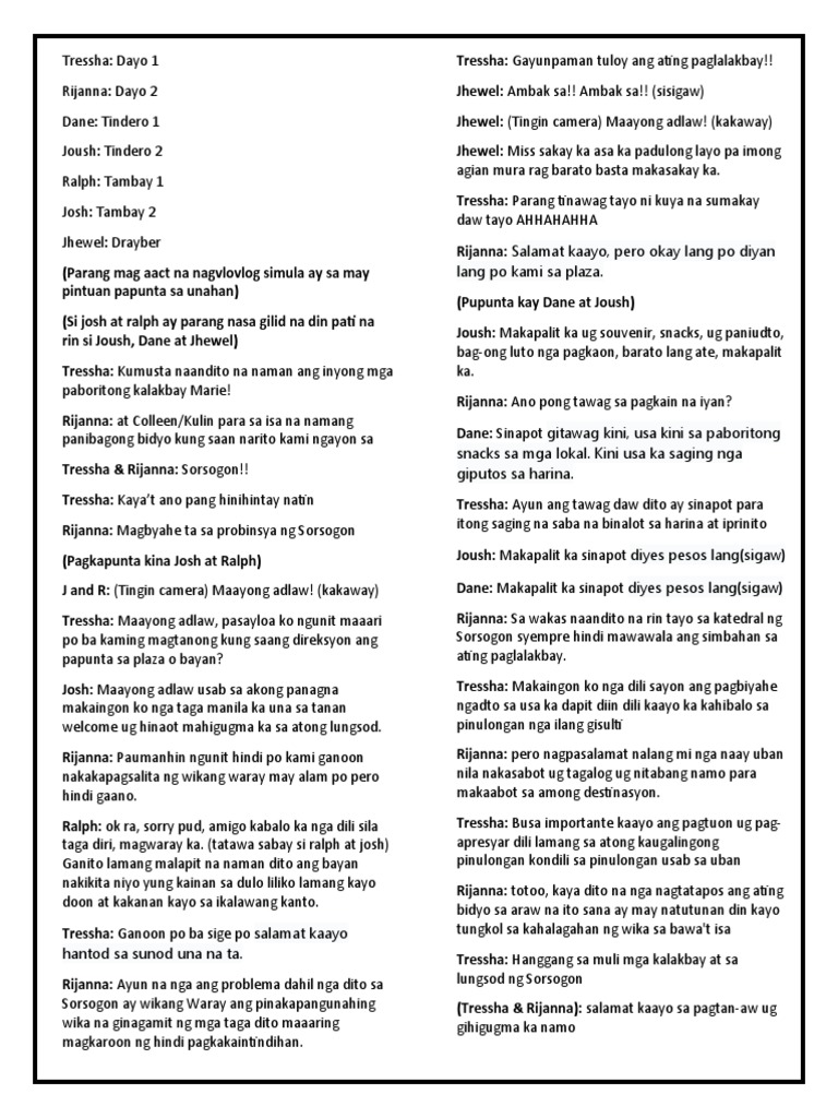 Wikang Waray (Dula) | PDF