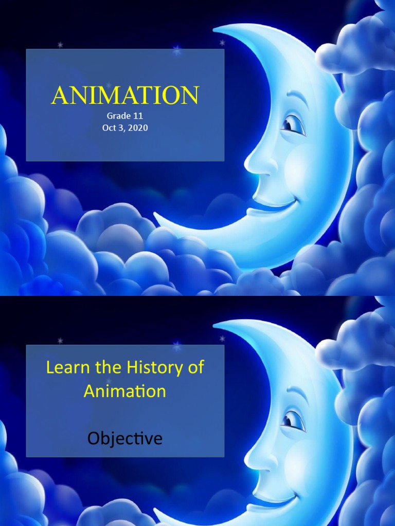 Animation Grade 11 Day 2 | Download Free PDF | Animation | Computer ...