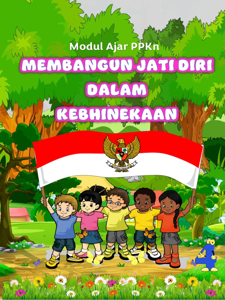 Modul Ajar PPKN Kls 4 - Membangun Jati Diri Dalam Kebhinekaan | PDF