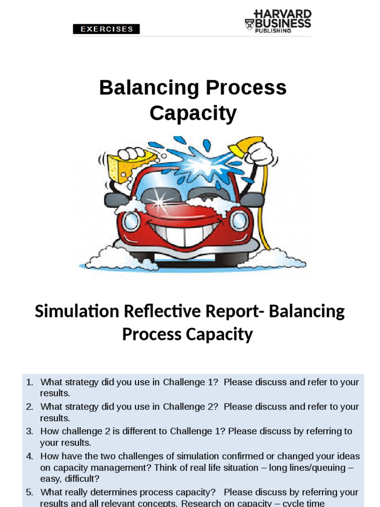 Week 5 Balancing Process Capacity Simulation Slides Challenge1 and ...
