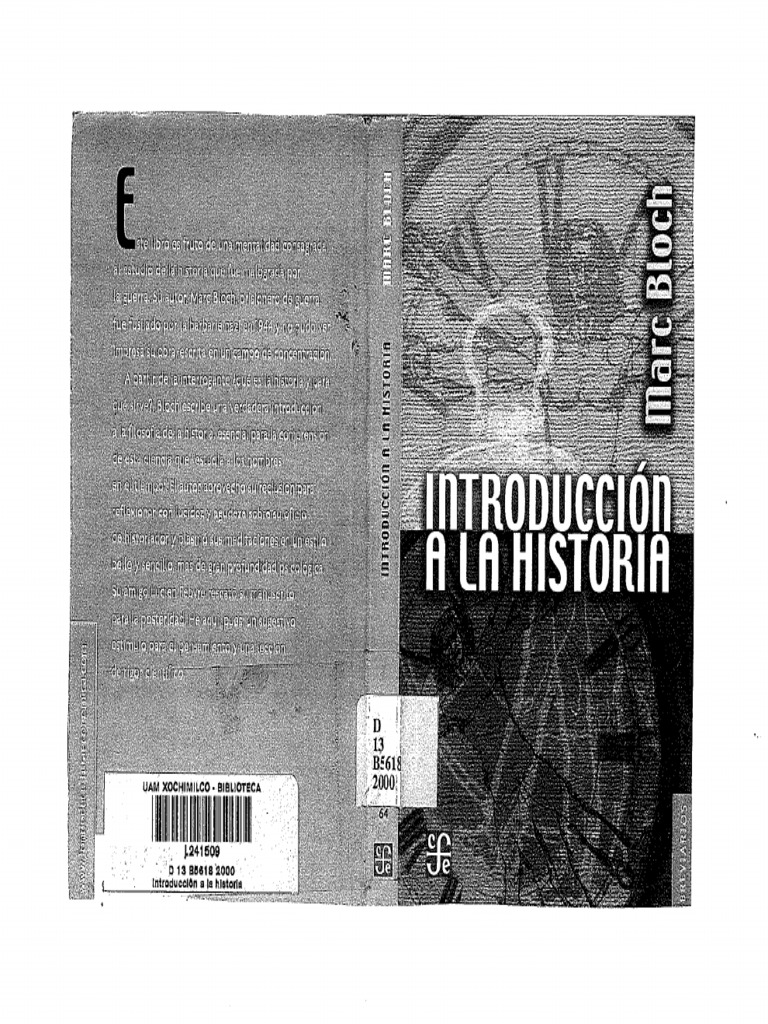 1 Bloch. Introducción A La Historia | PDF
