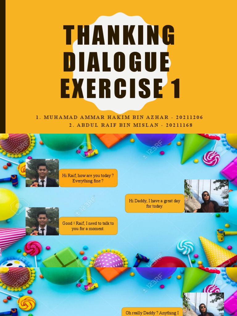 Birthday Gift Dialogue | PDF
