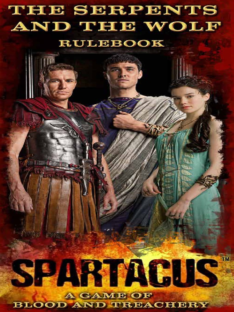 Spartacus Entre o Lobo e As Serpentes Manual Table Games | PDF | Gladiador