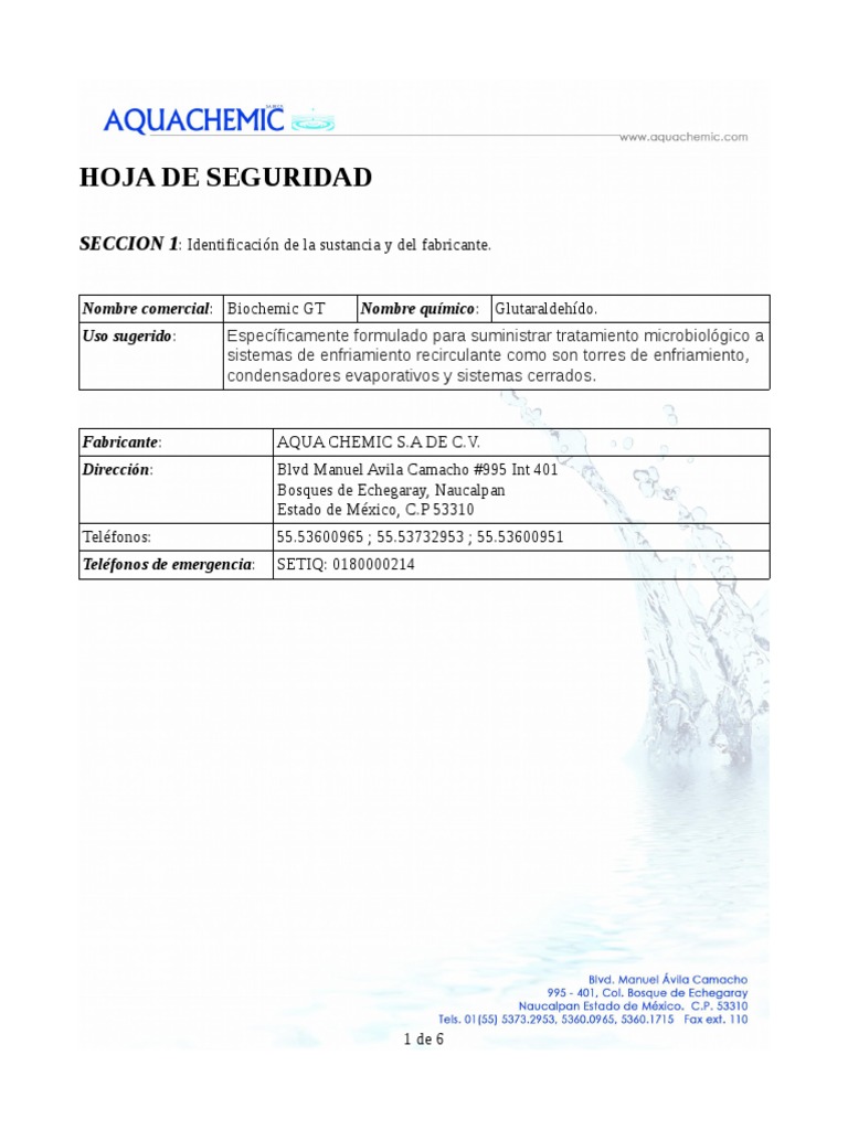 Biochemic GT Ags 18 HDS | PDF