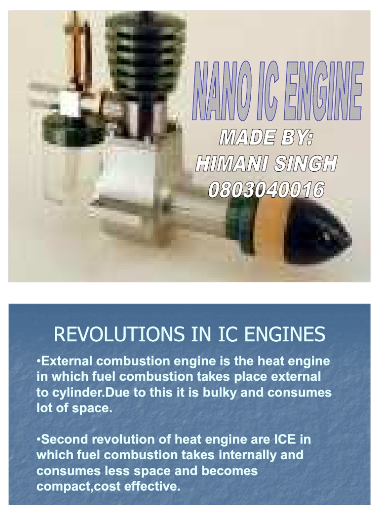 Nano Ic Engine | PDF