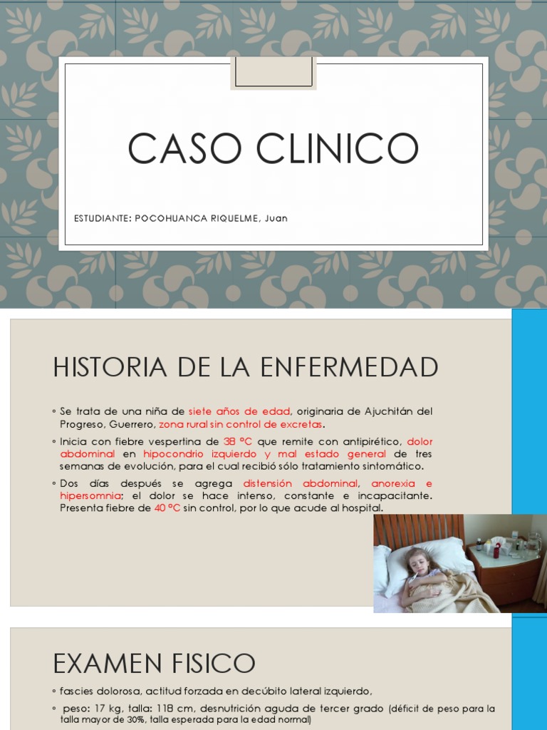 Caso Clinico - Absceso | PDF | Gastroenterología | Medicina