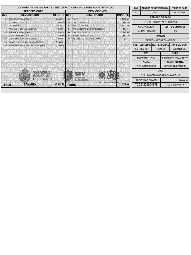 Perez Martinez Marisol | PDF