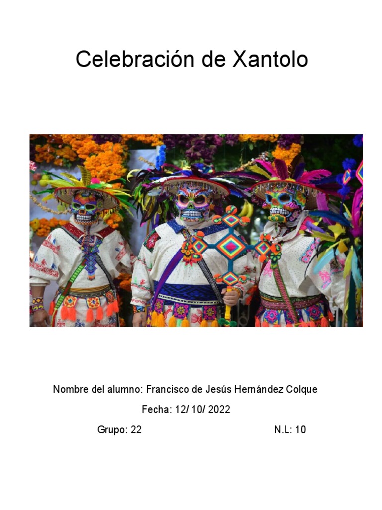 Celebración de Xantolo | PDF