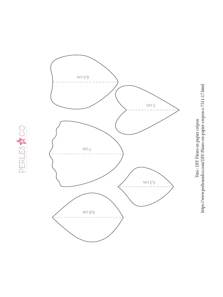 Patron Fleurs Crepon | PDF