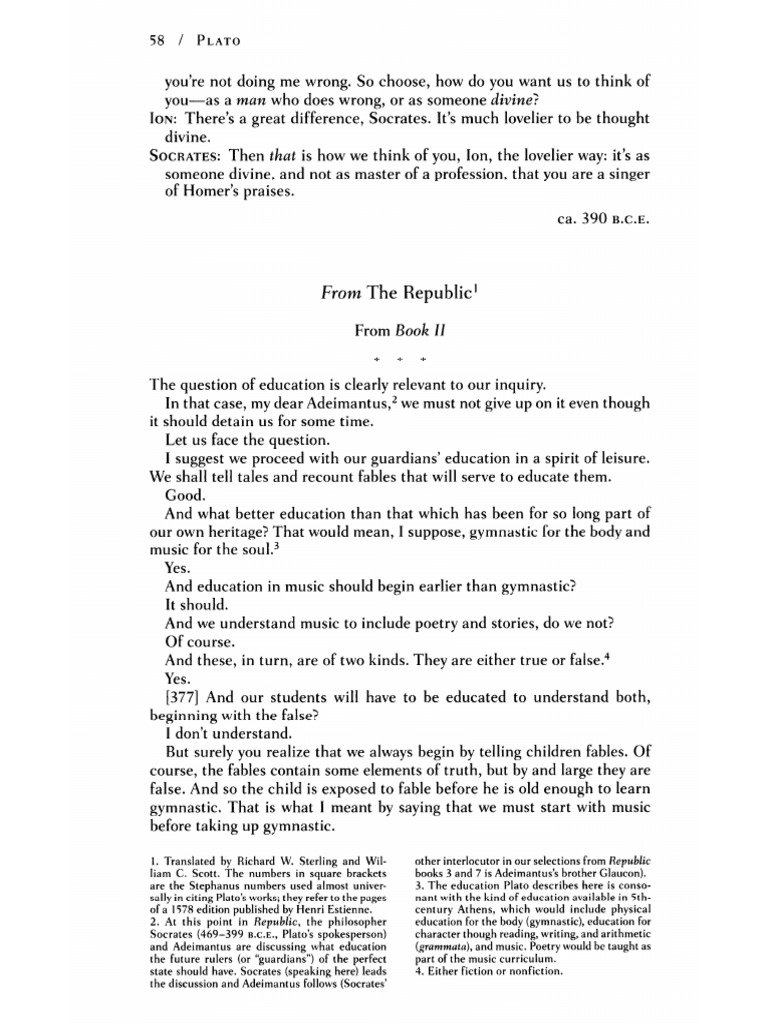 Plato Republic Pdf Iliad Achilles
