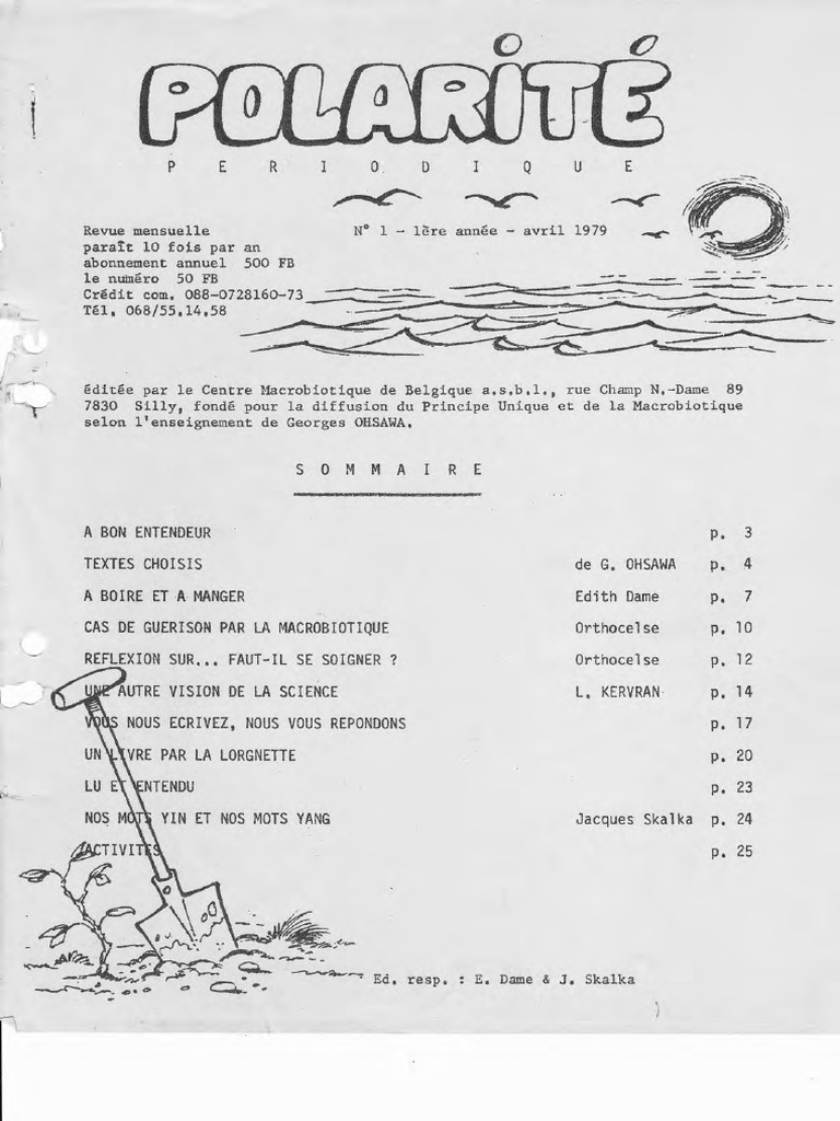 Polarite 01 | PDF | Soupe | Yin et yang