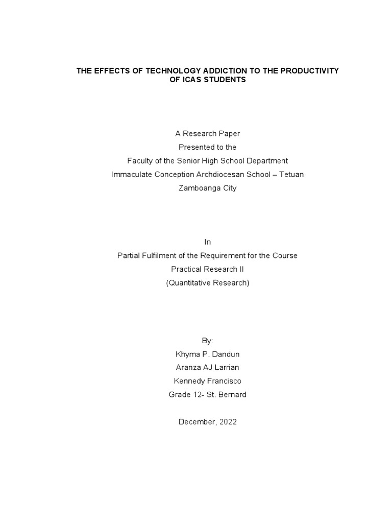 Research Chapter 3 | PDF | Survey Methodology | Statistics