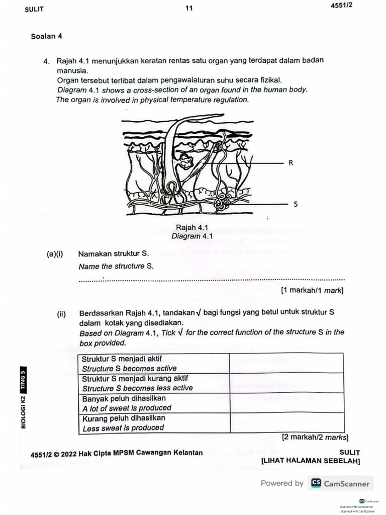 Bab 13 T4 Trial Biologi 2022 | PDF