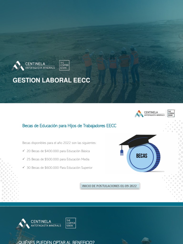Becas 2022 para Hijos de Trabajadores EECC | PDF | Finanzas y dinero