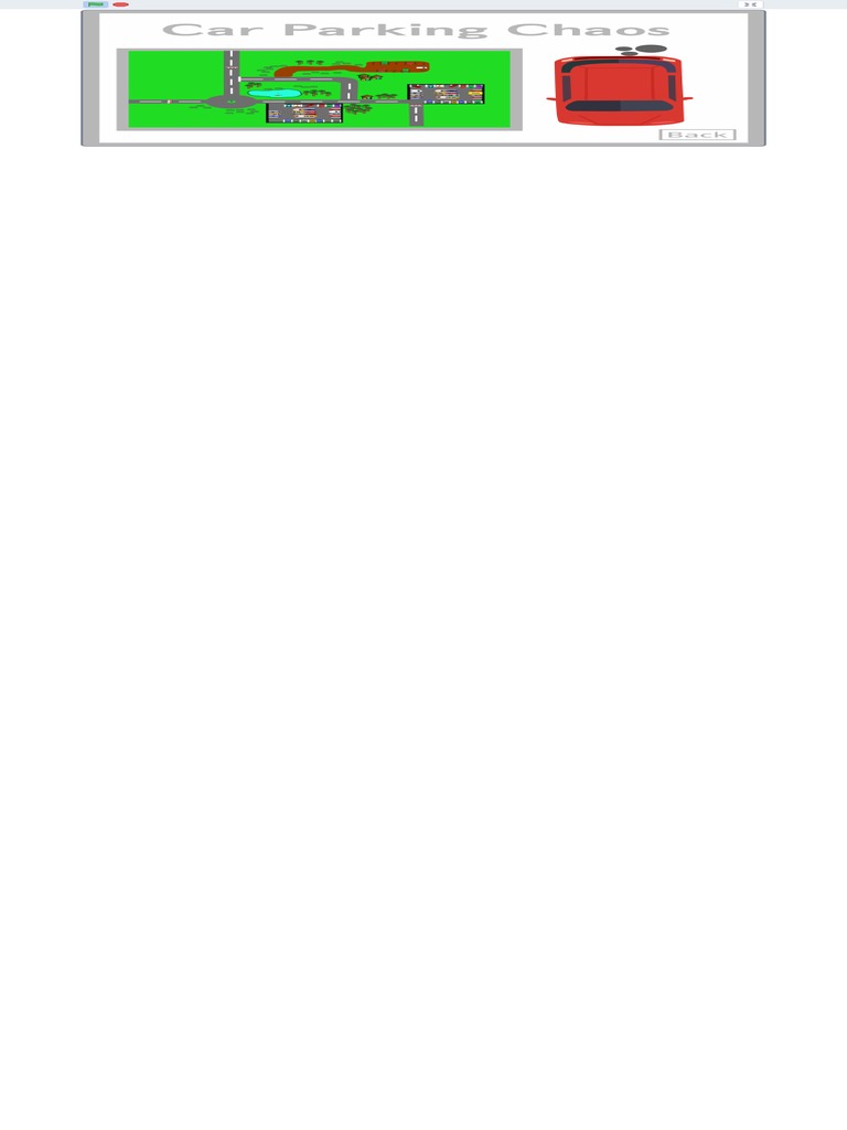 Car Parking Chaos V2.0 Mobile Friendly #Games On Scratch | PDF ...