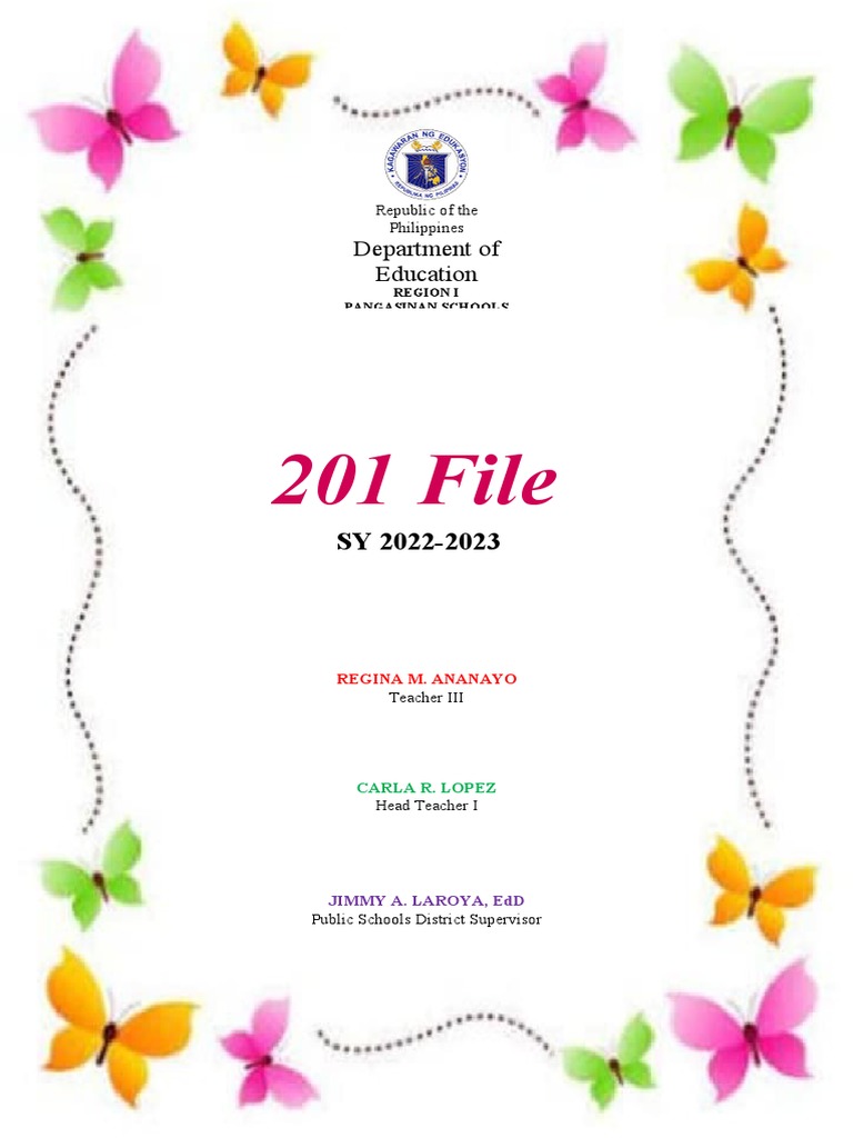 201 File Cover | PDF