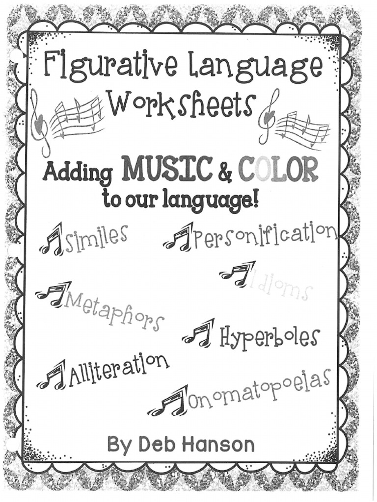 Figurative Language Packet | PDF