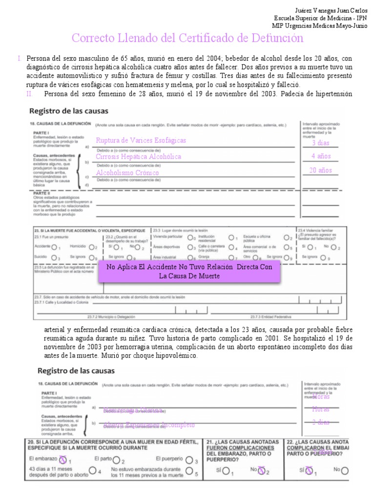 Como Rellenar Un Certificado De Defuncion Image To Svg