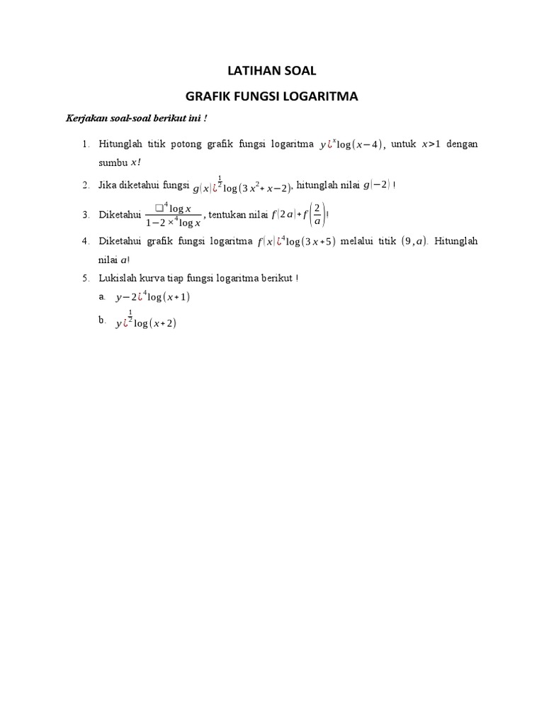 Latihan Soal Grafik | PDF