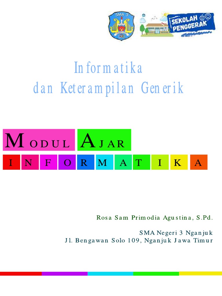 Modul Ajar Informatika | PDF | Karier & Perkembangan