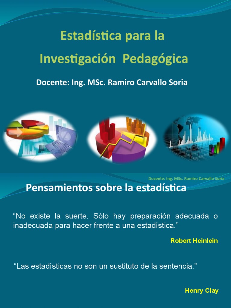Estadistica para La Investigacion Pedagogica | PDF | Muestreo (Estadísticas) | Histograma