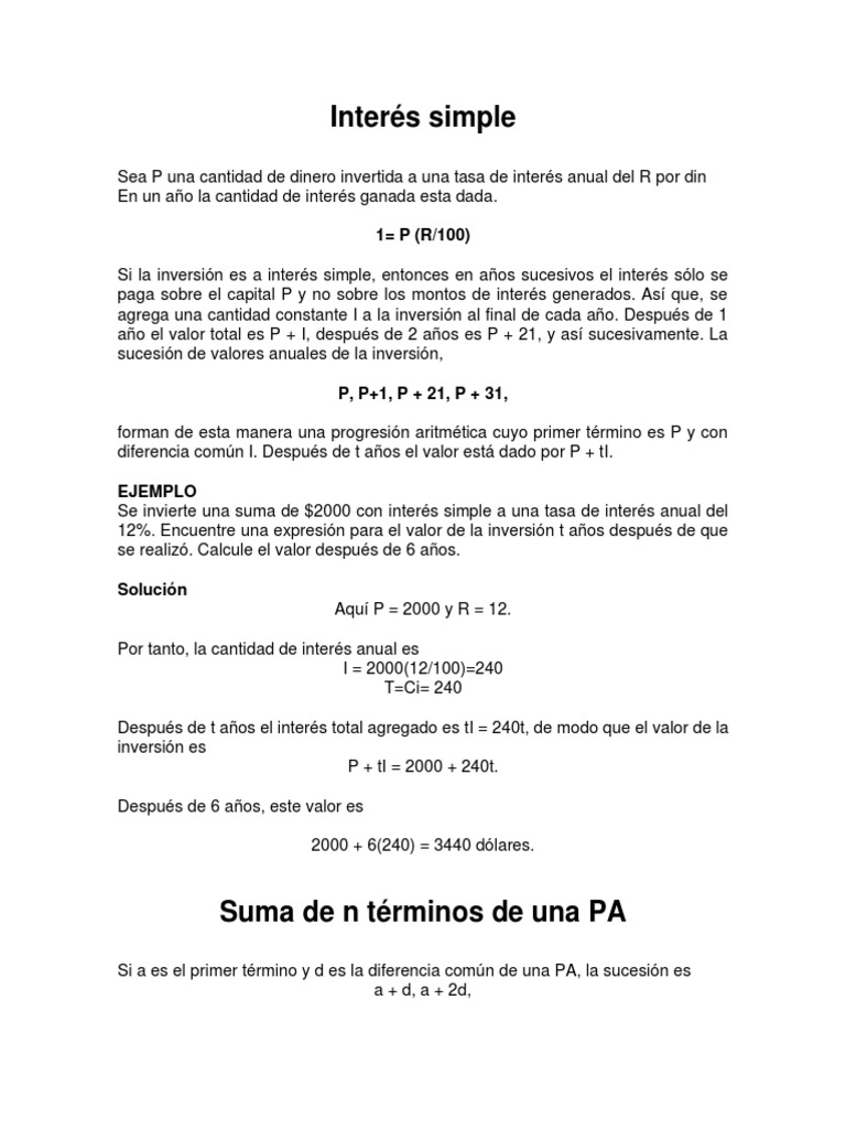 Progresiones Mate | PDF | Secuencia | Funcion exponencial