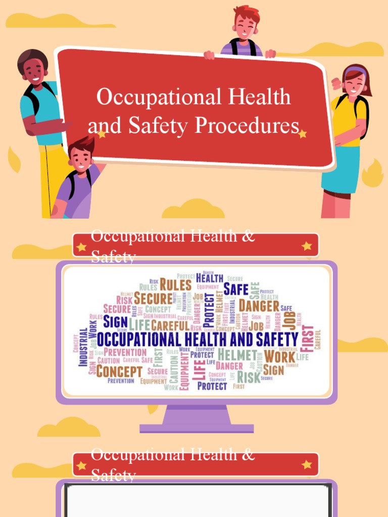 Occupational Health & Safety Procedures | PDF | Occupational Safety And ...