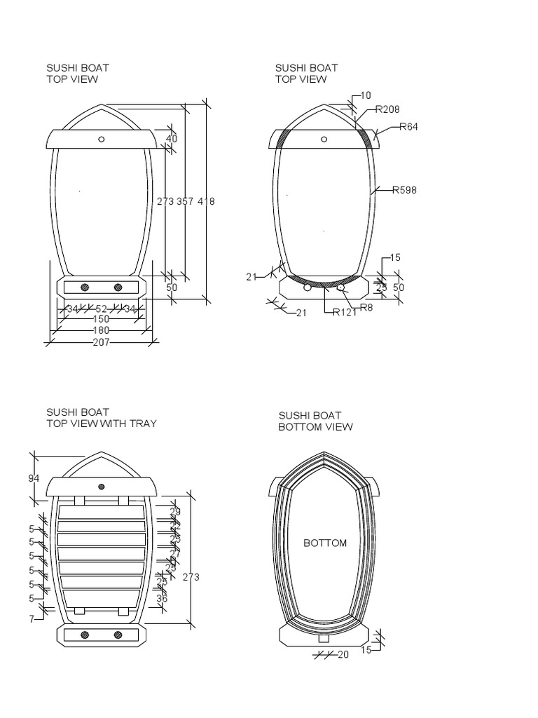 Gamtek Sushi Boat Hikko 1 | PDF