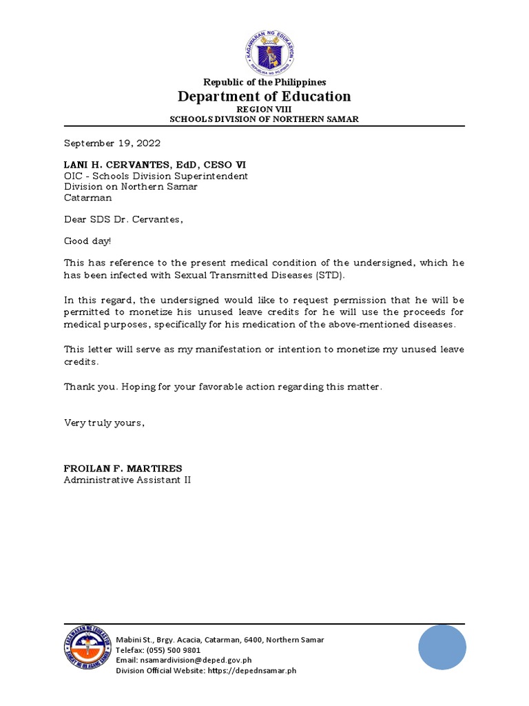 Letter of Monetization | PDF