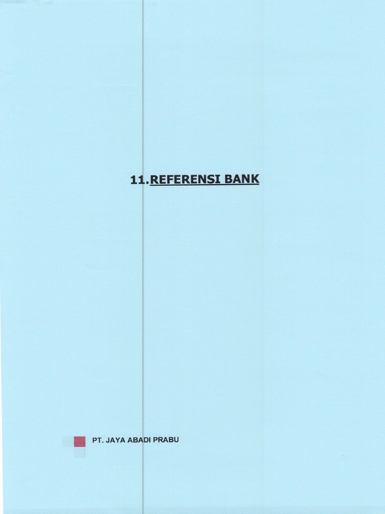 Referensi Bank | PDF