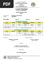 NLC Class Program | PDF | Human Communication | Cognition